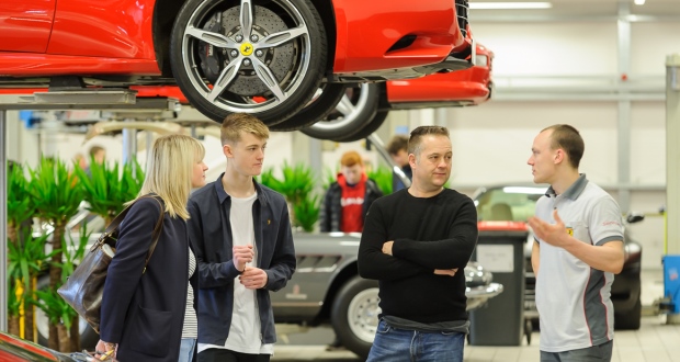 Ferrari opens dealerships to schools for National Apprenticeship Week ...