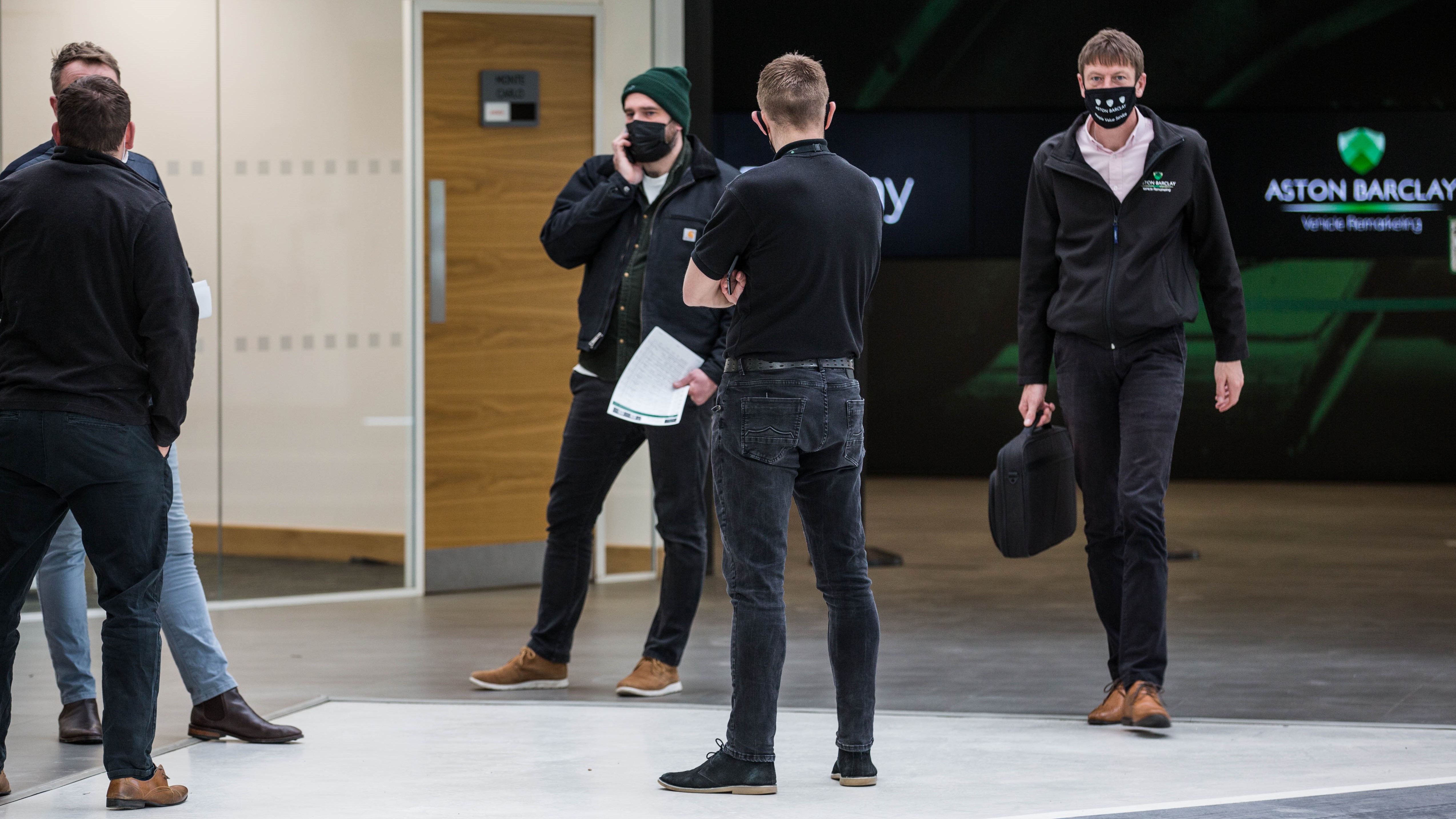 Dealers at Aston Barclay physical auctions are 'buying more'