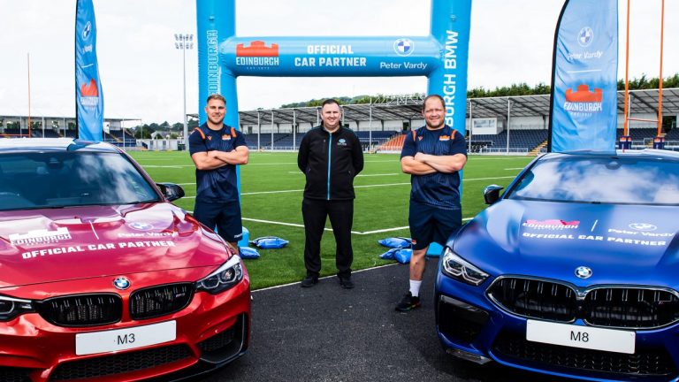 Peter Vardy becomes official car partner of Edinburgh Rugby | Motor Trader