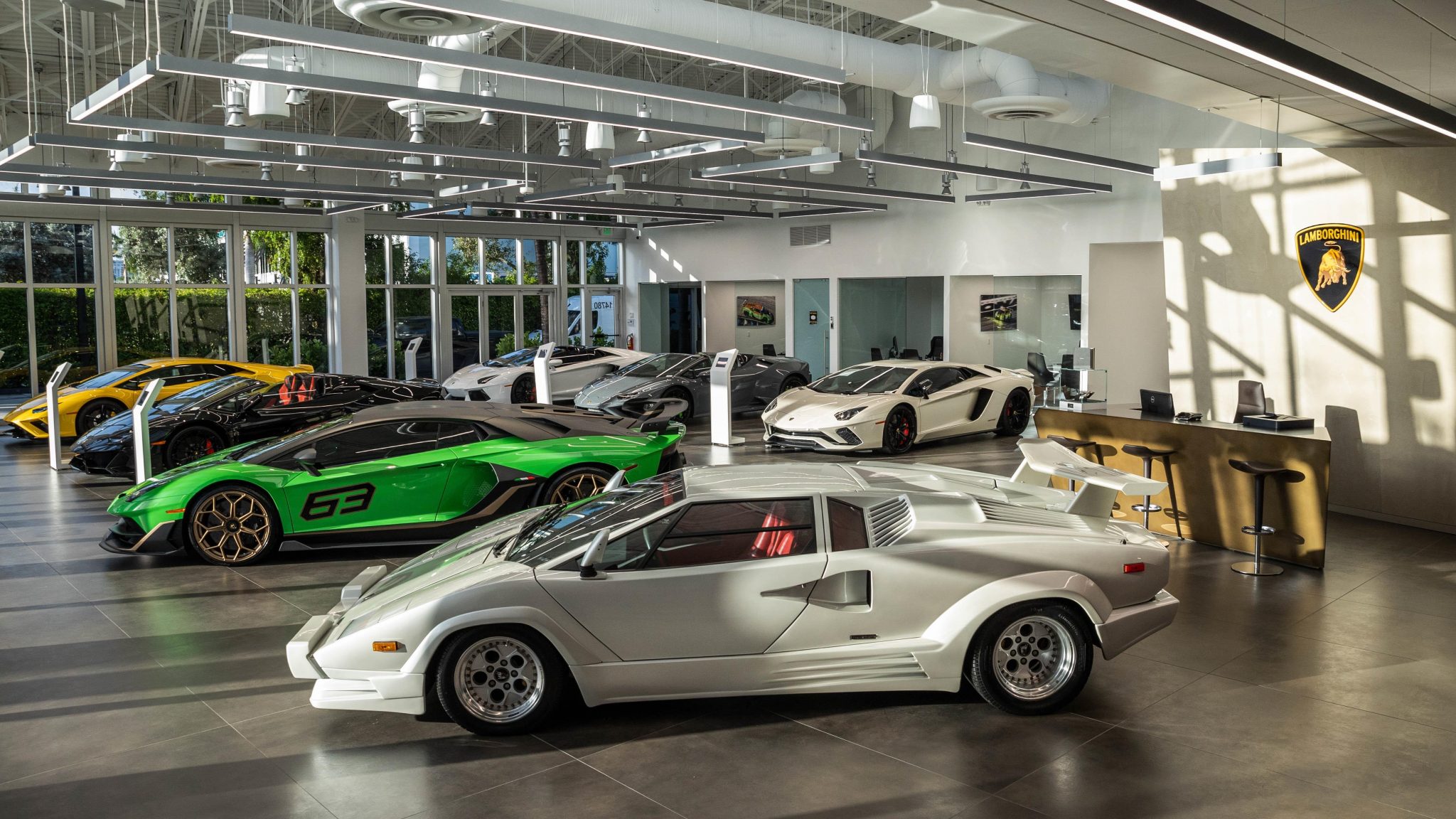Lamborghini shows off new showroom design | Motor Trader