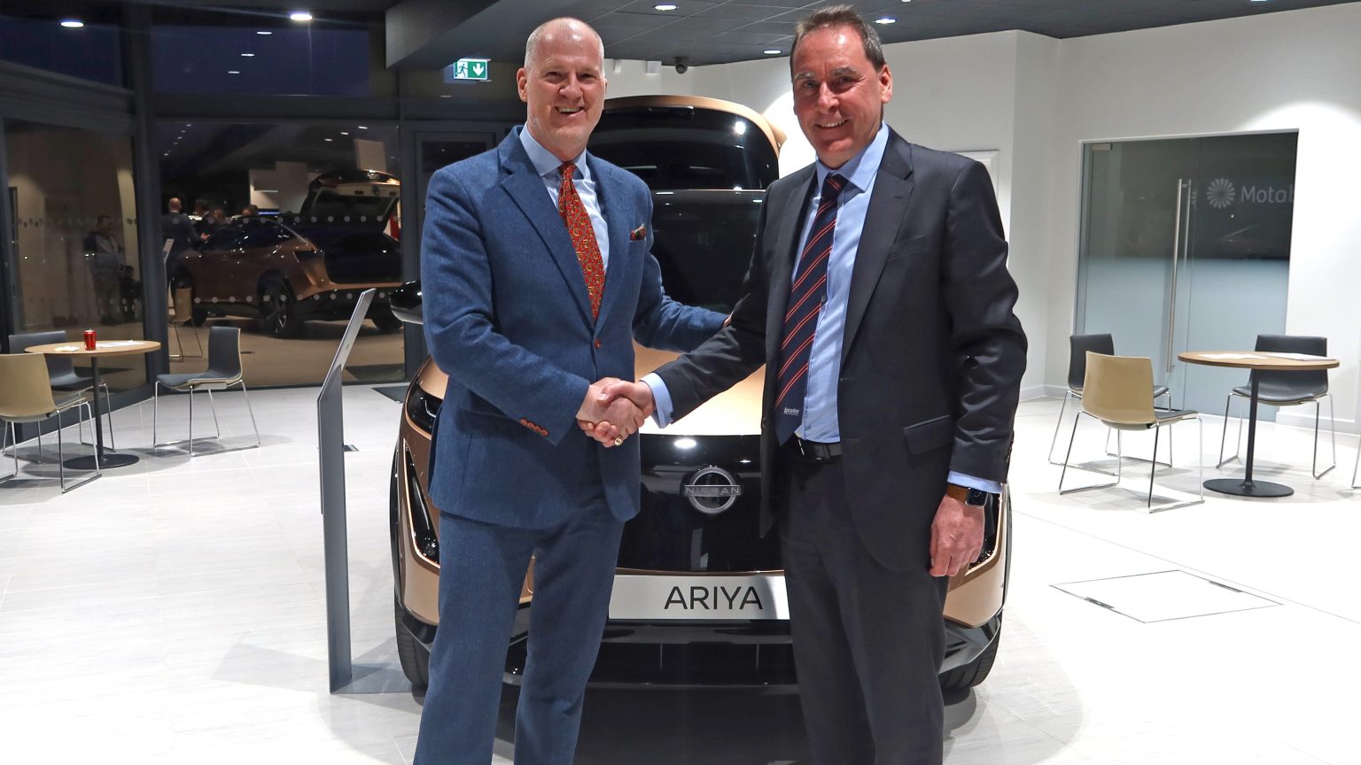 Ancaster Group and Nissan bosses open Nissan Heathrow | Motor Trader