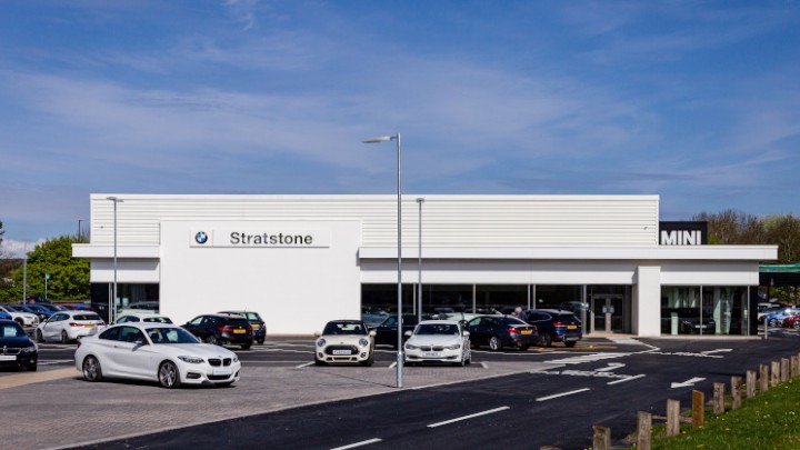 Pendragon redevelops Stratstone BMW and MINI dealership in Derby ...