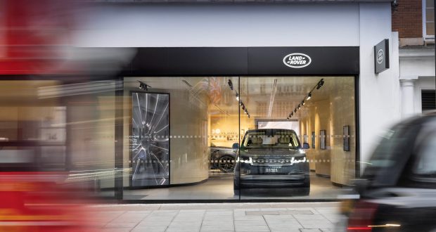 Revamped Mayfair showroom displays £250k Range Rover | Motor Trader