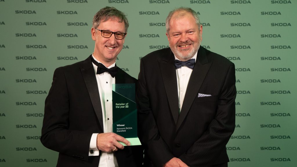 Rainworth Mansfield named Skoda Retailer of the Year | Motor Trader