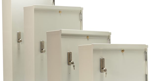 Self-Closing Secure Steel Cabinet - Motor Trader