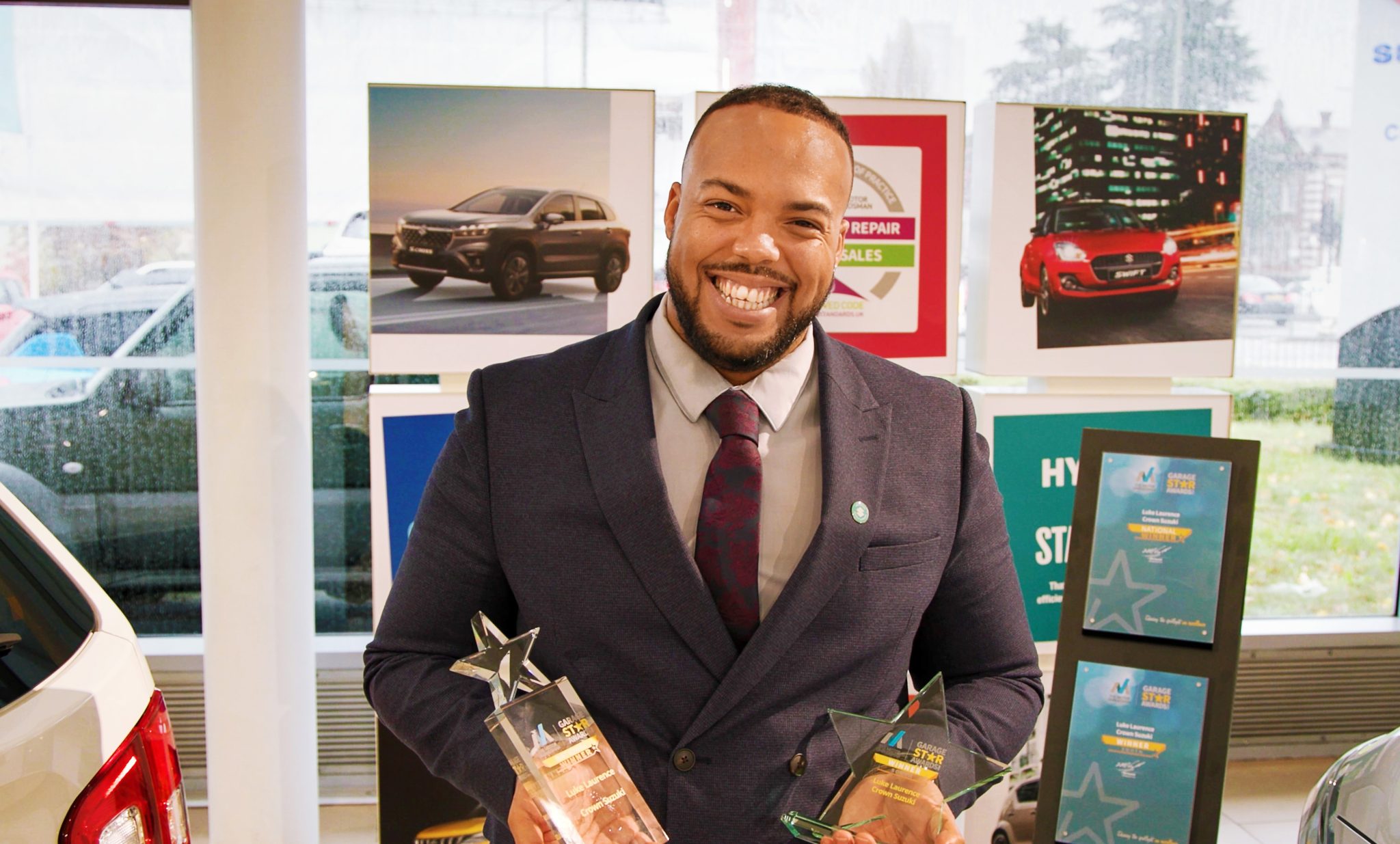 Crown Suzuki salesman wins Ombudsman's annual Star Award | Motor Trader