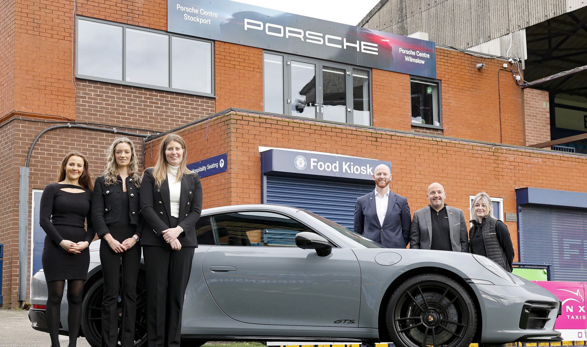 Stratstone Porsche dealerships sponsor Stockport FC | Motor Trader