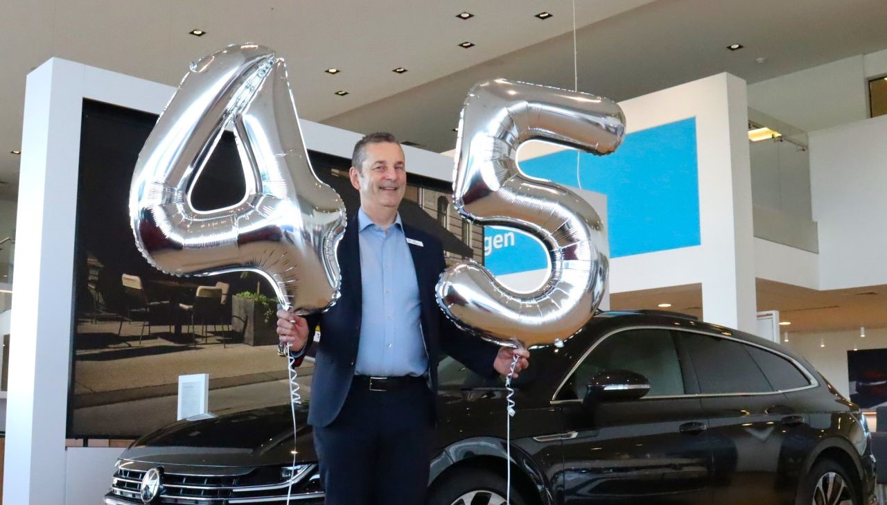 Volkswagen sales executive celebrates 45 years with Agnew Group | Motor ...