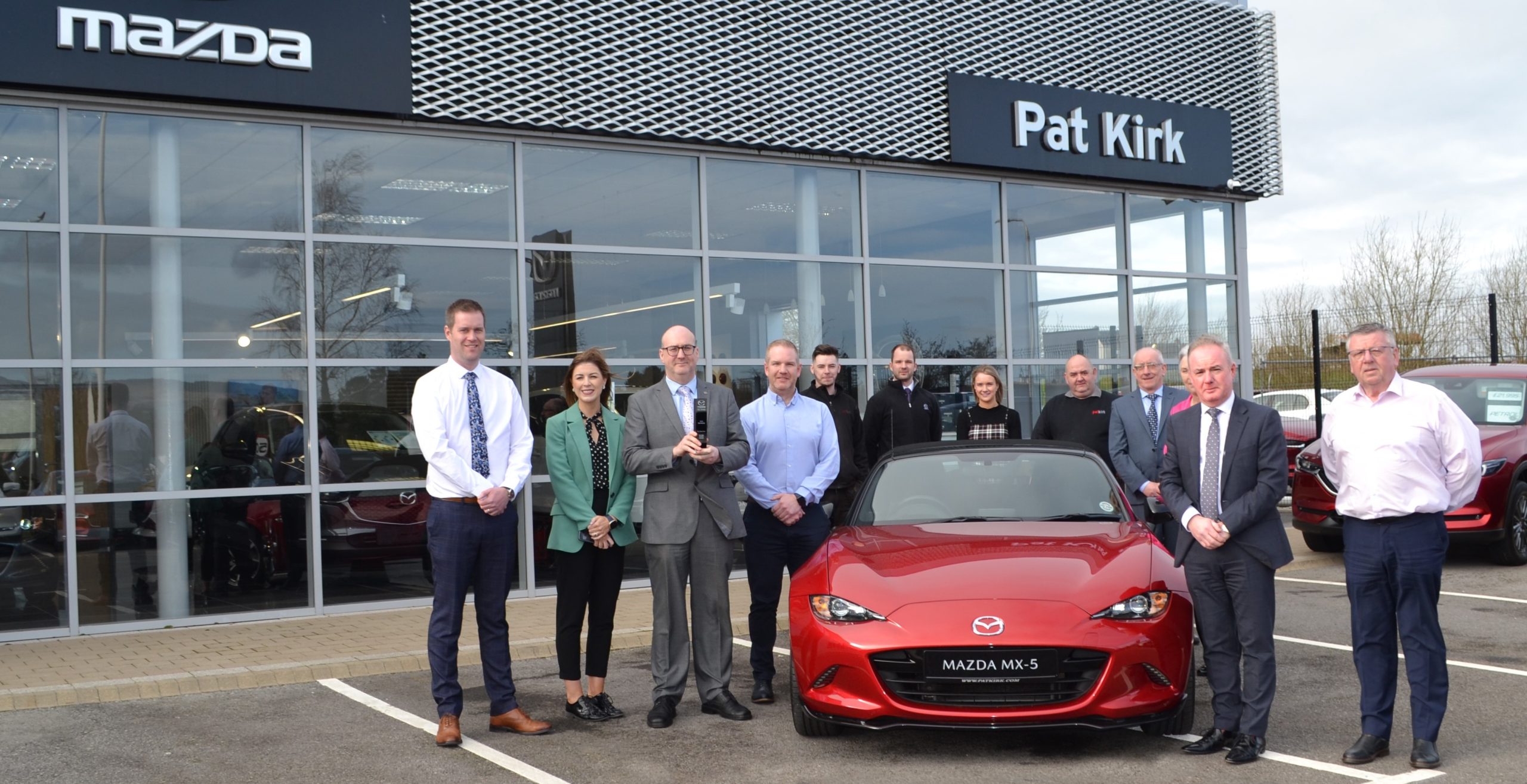Pat Kirk crowned Mazda UK Dealer of the Year | Motor Trader