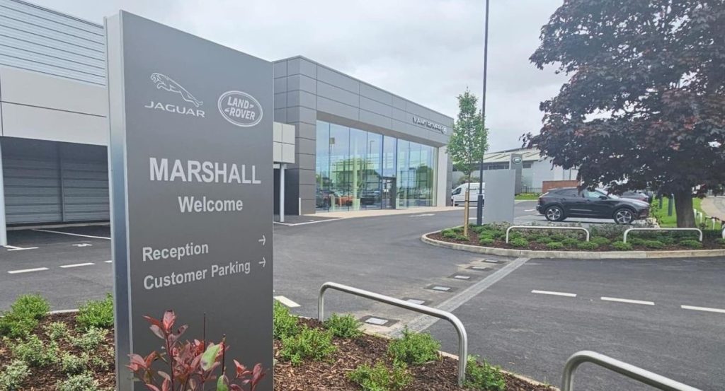 Marshall’s new multi-million pound JLR showroom is open | Motor Trader