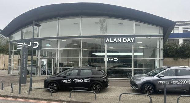 Alan Day opens new BYD showroom | Motor Trader