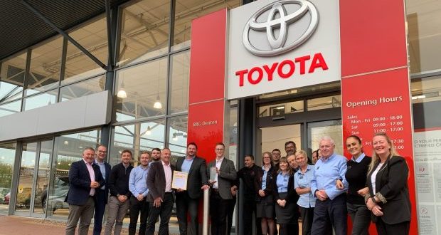 RRG Toyota dealers achieve accreditation | Motor Trader