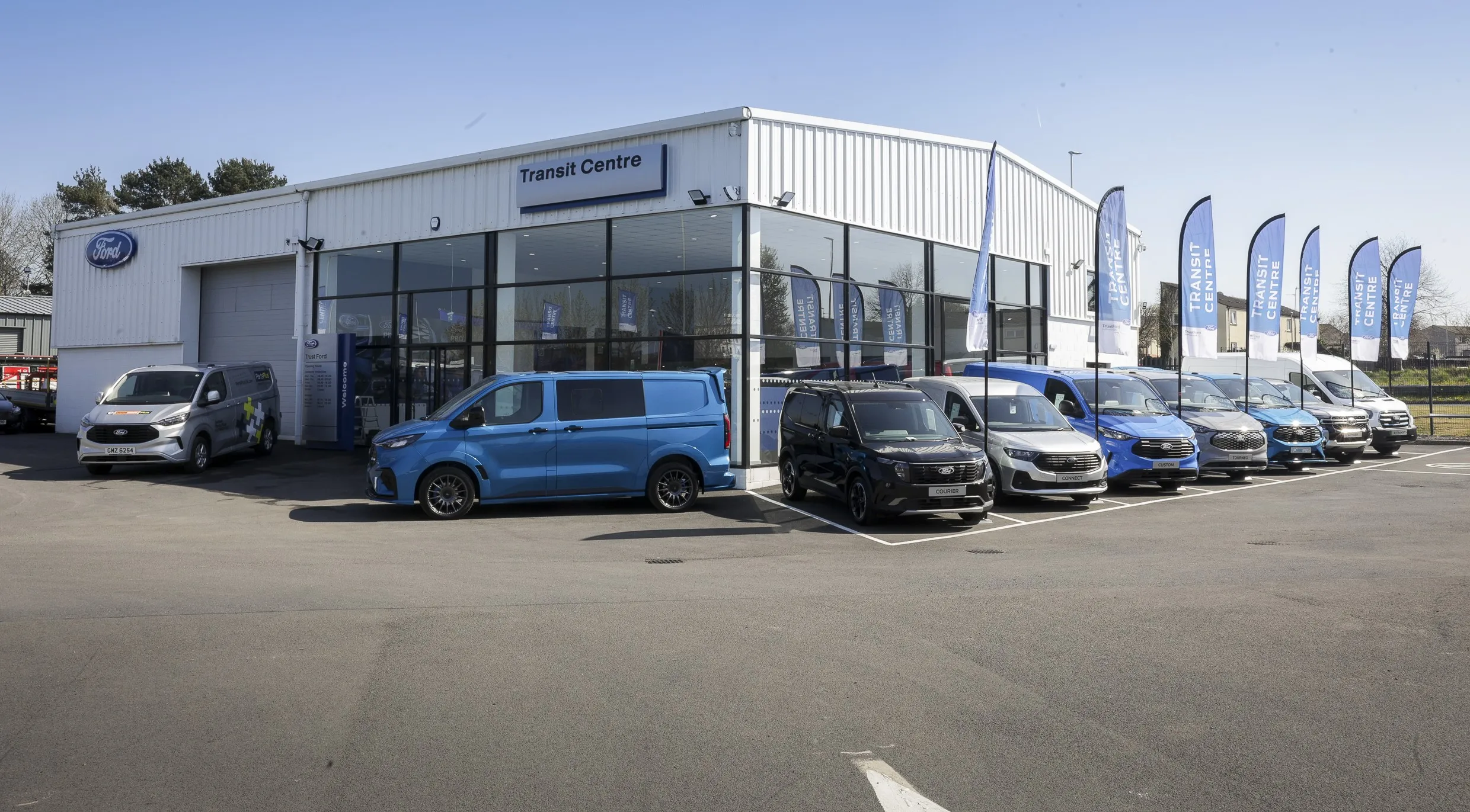 TrustFord CEO Stuart Mustoe opens Transit Centre in Craigavon | Motor ...