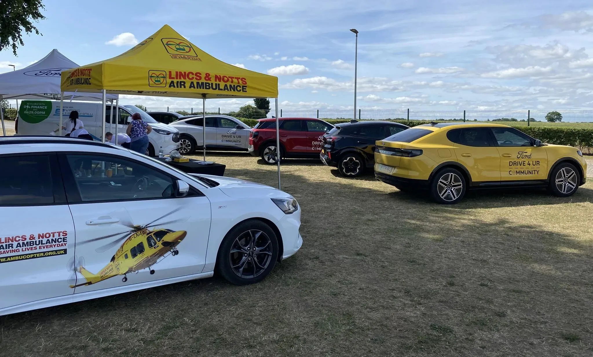 Evans Halshaw dealerships raise £7,500 for Ford community charity ...
