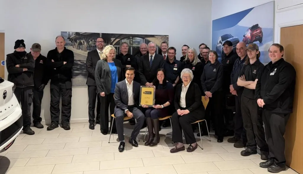 Twells of Billinghay wins Vauxhall Customer Excellence award for 14th ...