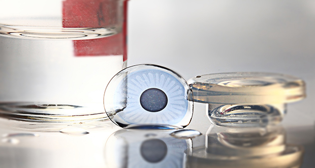 New nano device offers hope for smart contact lenses - Laboratory News