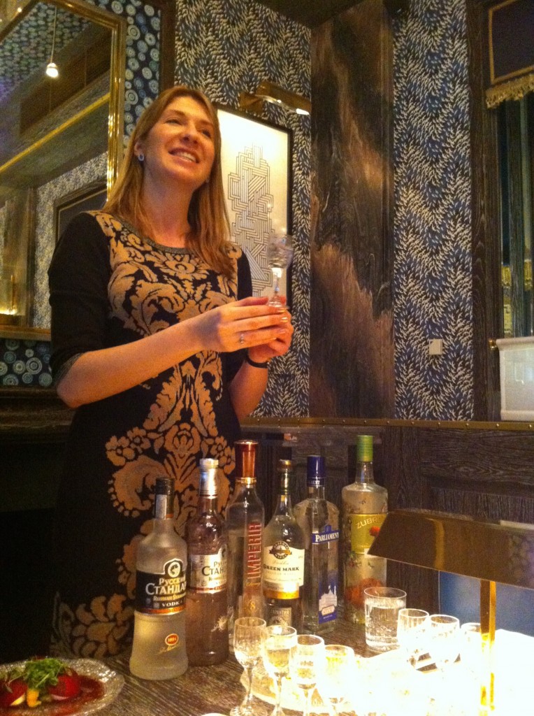 Russian Standard gives vodka master class