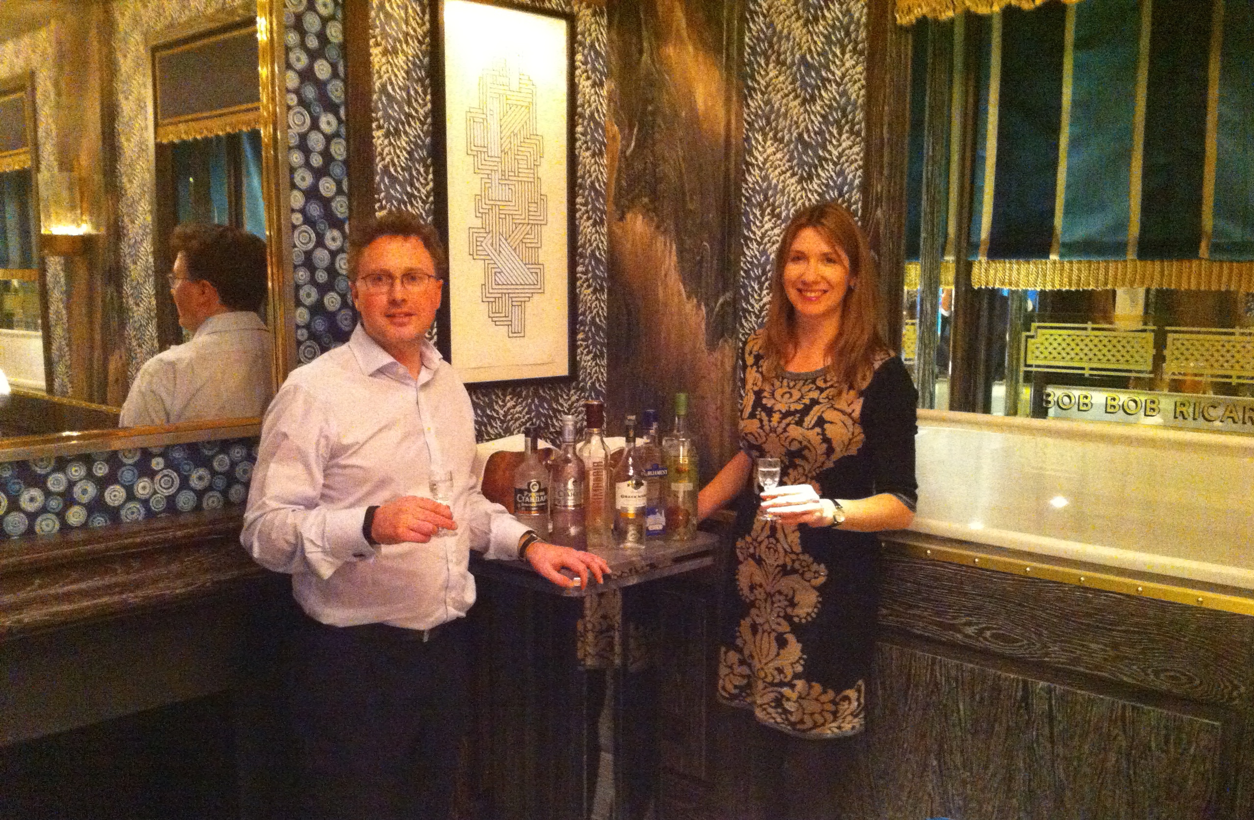 Russian Standard gives vodka master class