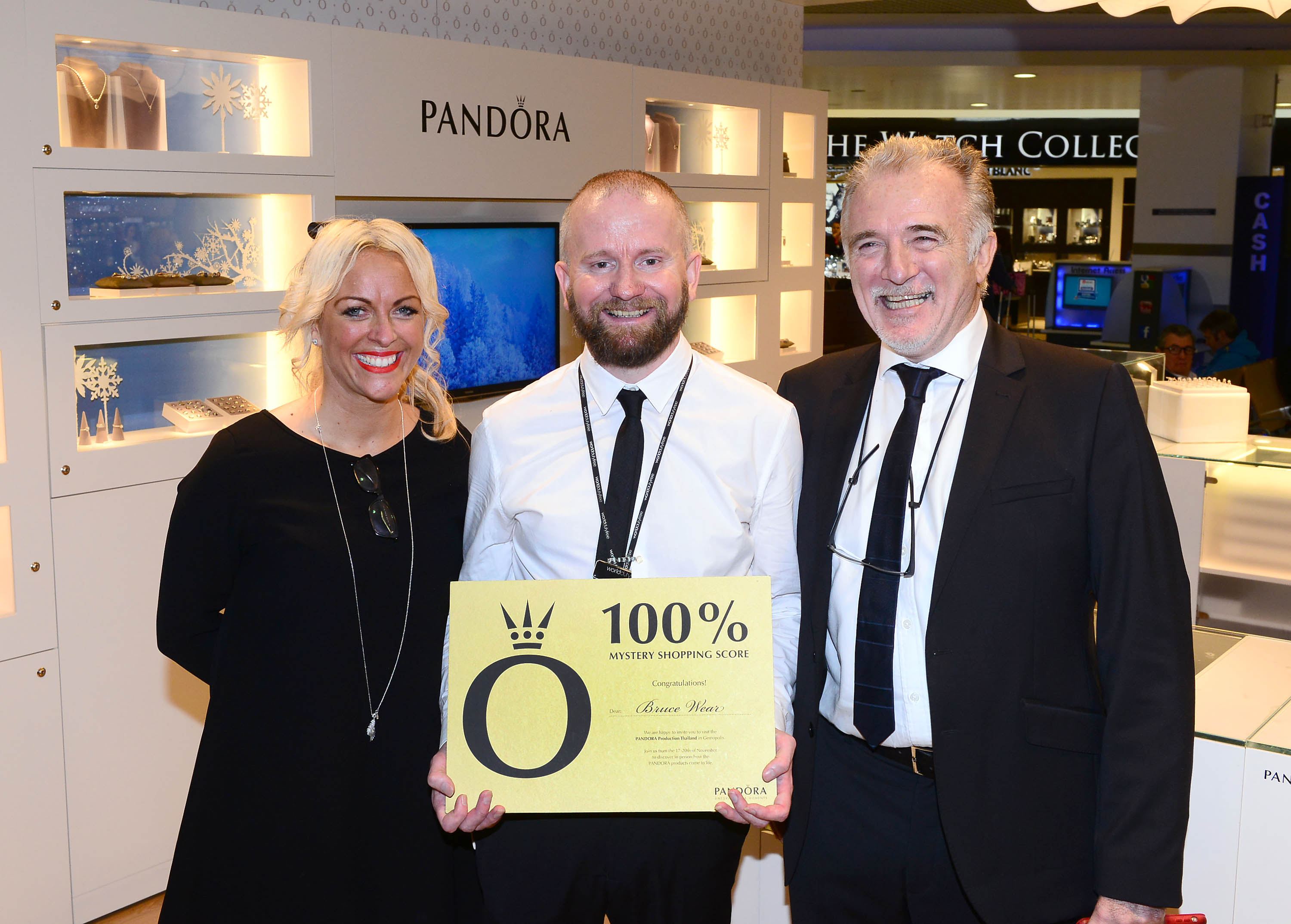 Pandora awards travel-retail staff at Birmingham airport