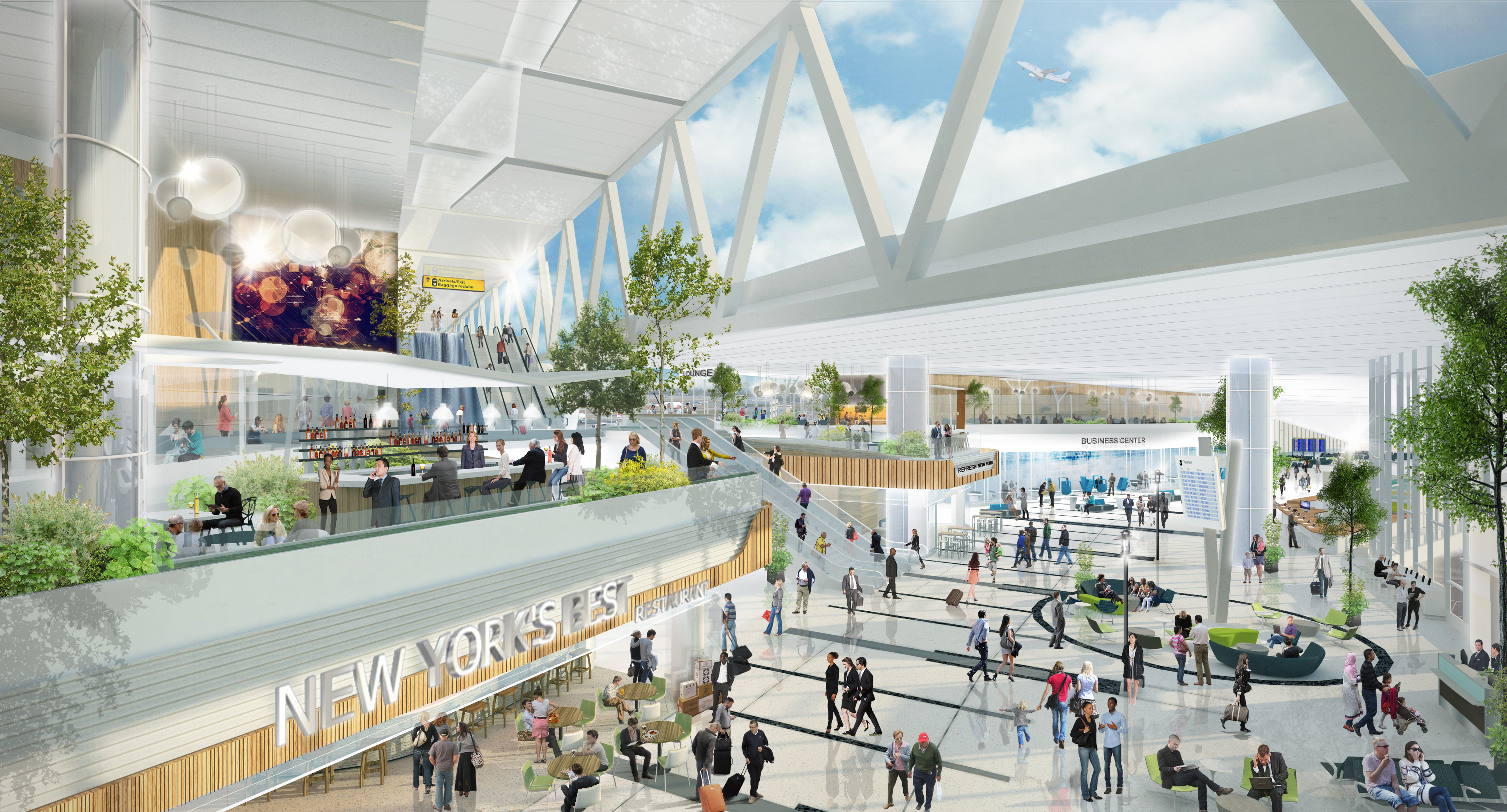 LaGuardia airport begins Central terminal B redevelopment