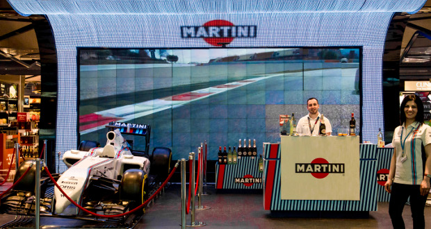 Dufry and Bacardi team up for Williams Martini F1 Barcelona activation
