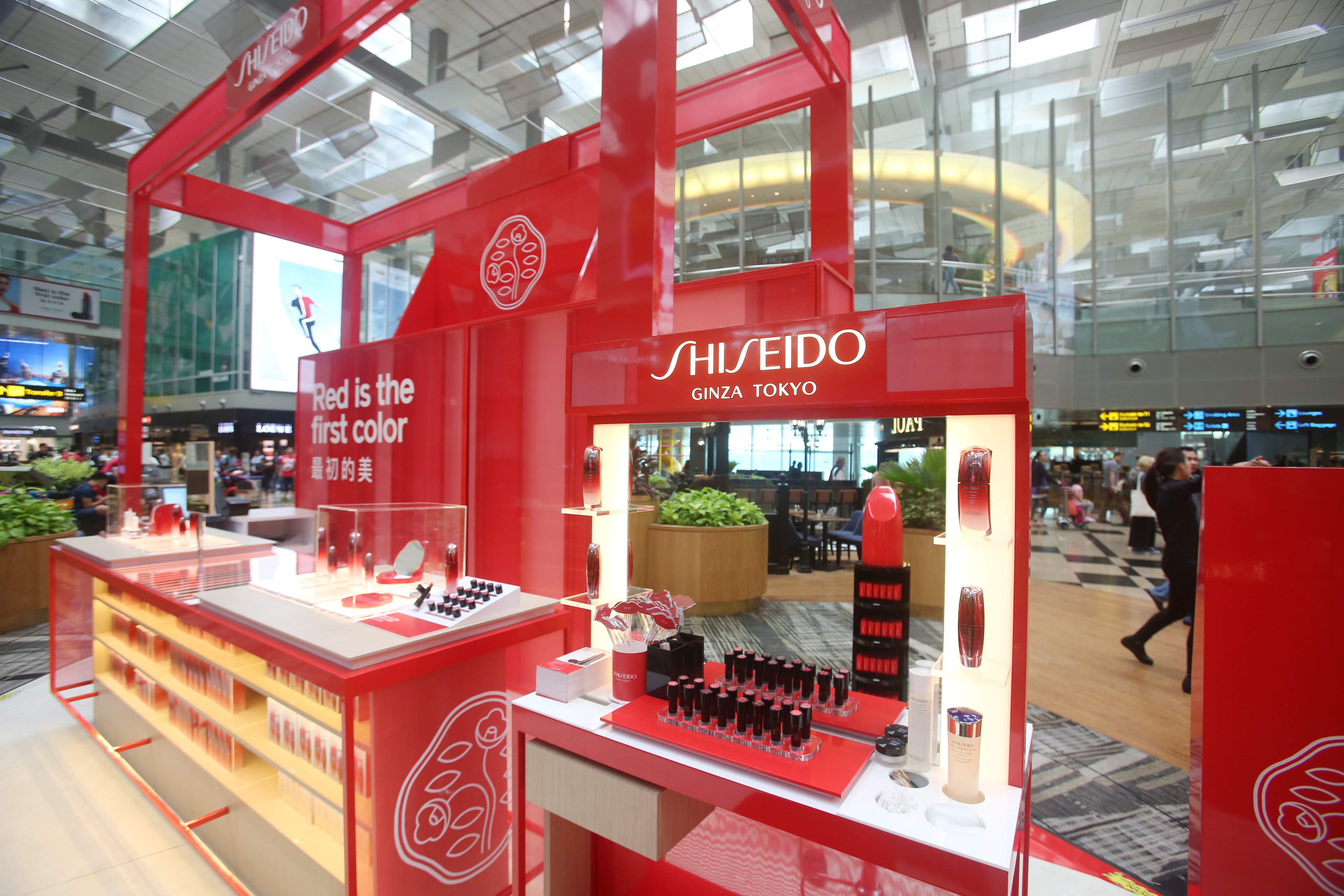 Shiseido debuts Rouge Rouge digital activation at Changi