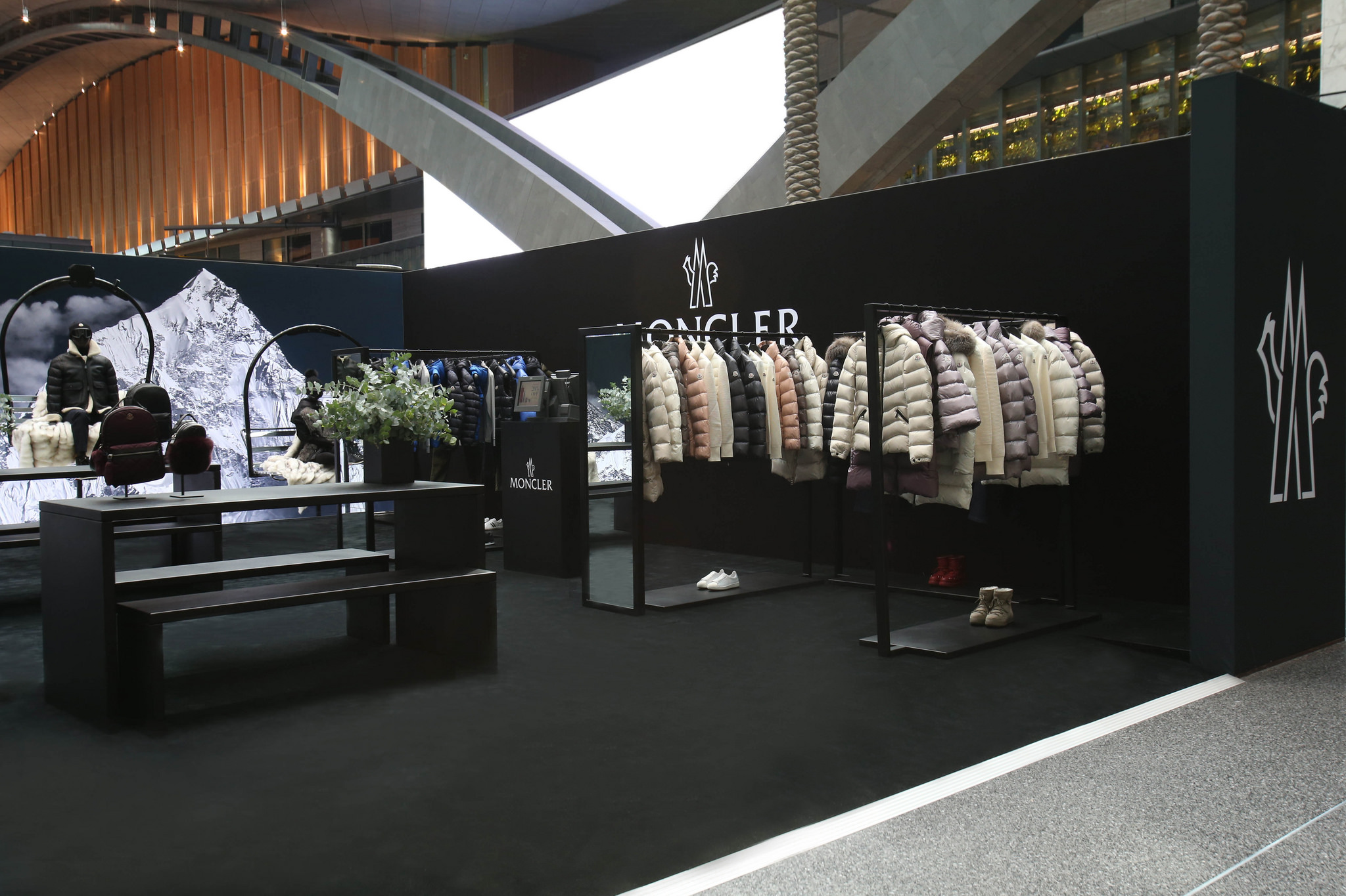 QDF and Moncler collaborate with pop-up shop at Hamad