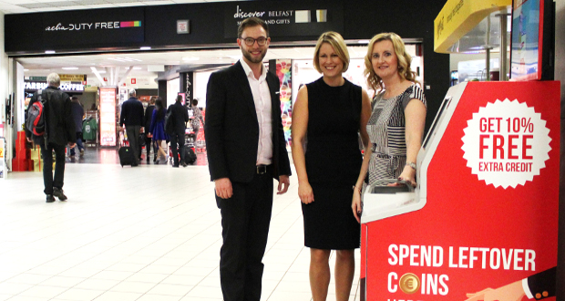 Lagardère's Aelia Duty Free installs Coindrum at Belfast