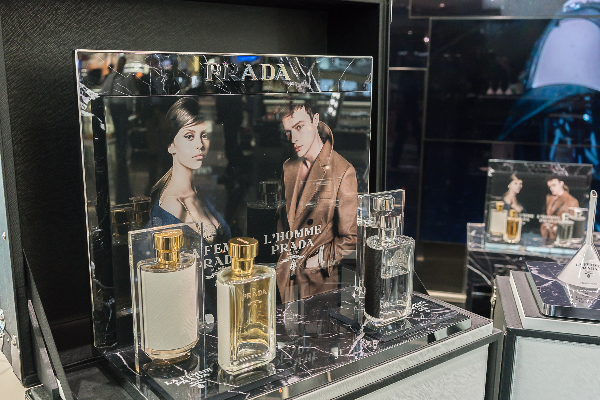 Prada installs HPP activation at Heathrow airport