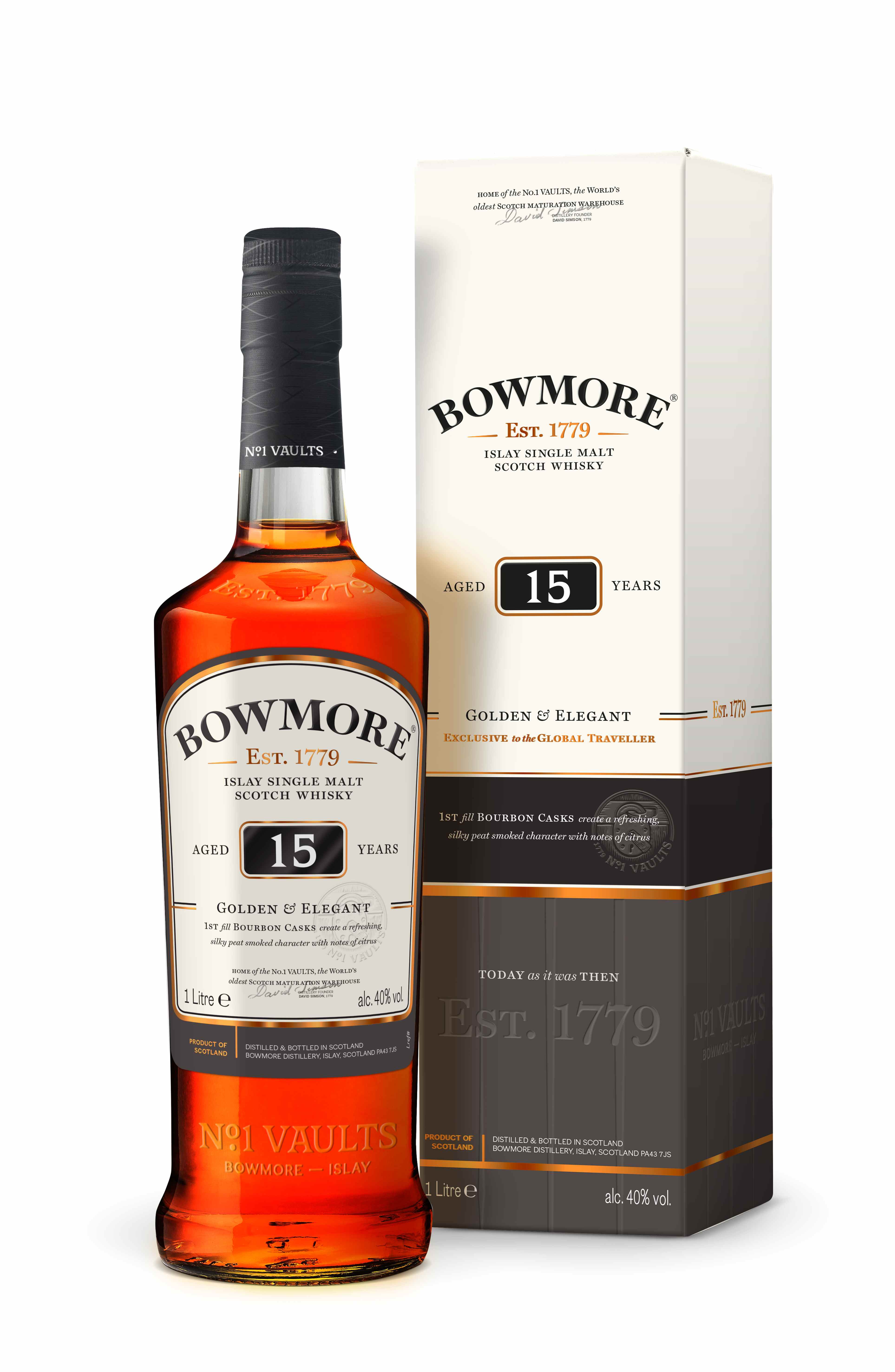 Bowmore reveals age statement themed GTR range