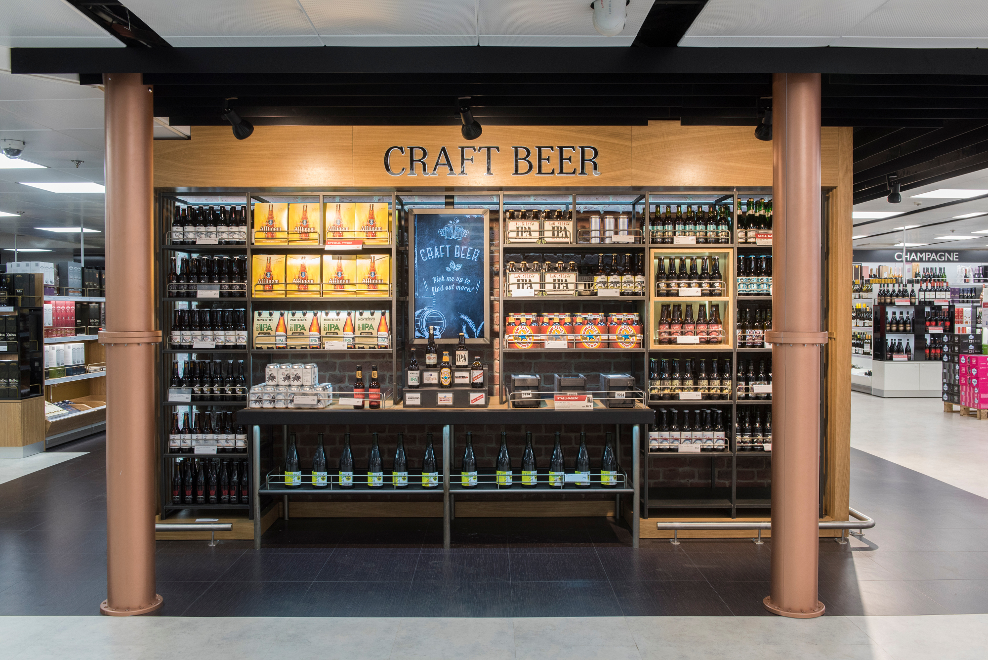 Viking Line and Heineken create innovative in-store presentation
