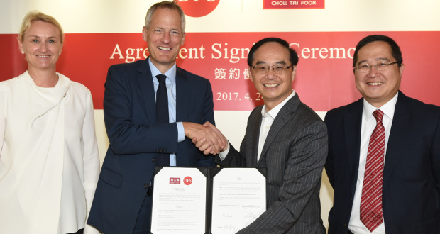 DFS to open first Chow Tai Fook boutique shop in Hawaii