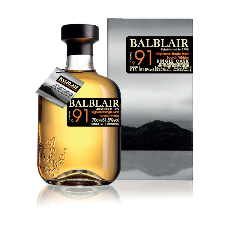 Balblair partners with Glasgow and WDF for Balblair 1991 Single Cask 013