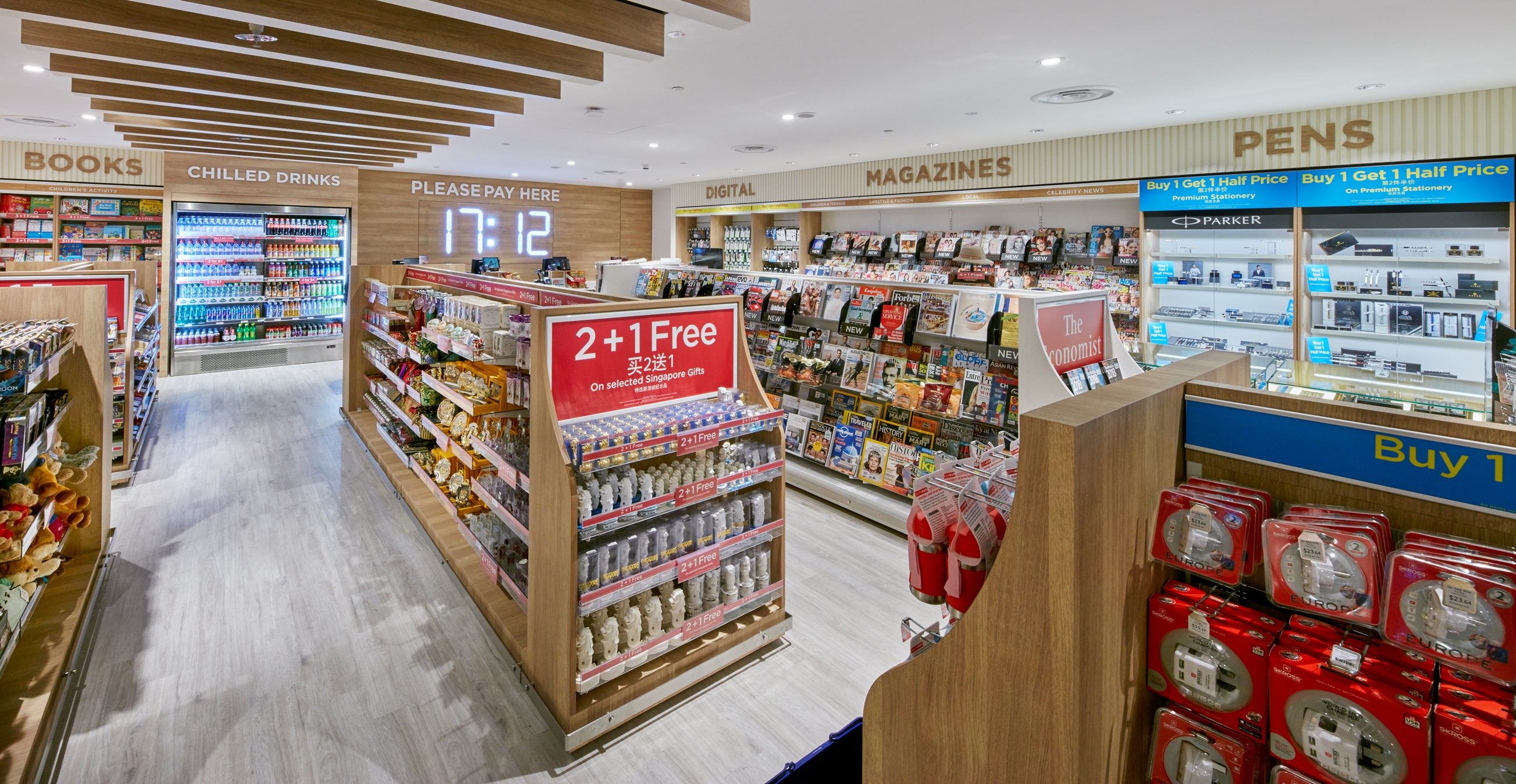 WHSmith completes opening of 10 new stores at Singapore Changi