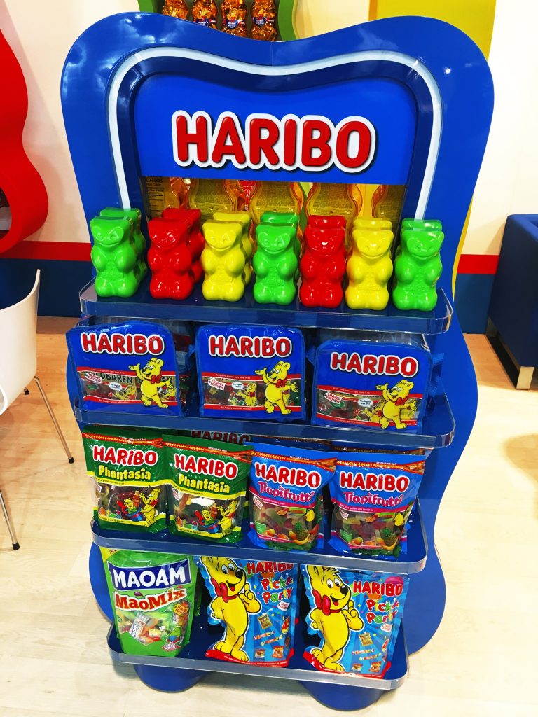 Haribo looks to stand out in airports with new display units