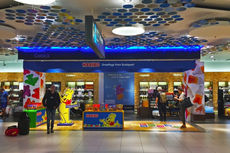 Haribo looks to stand out in airports with new display units