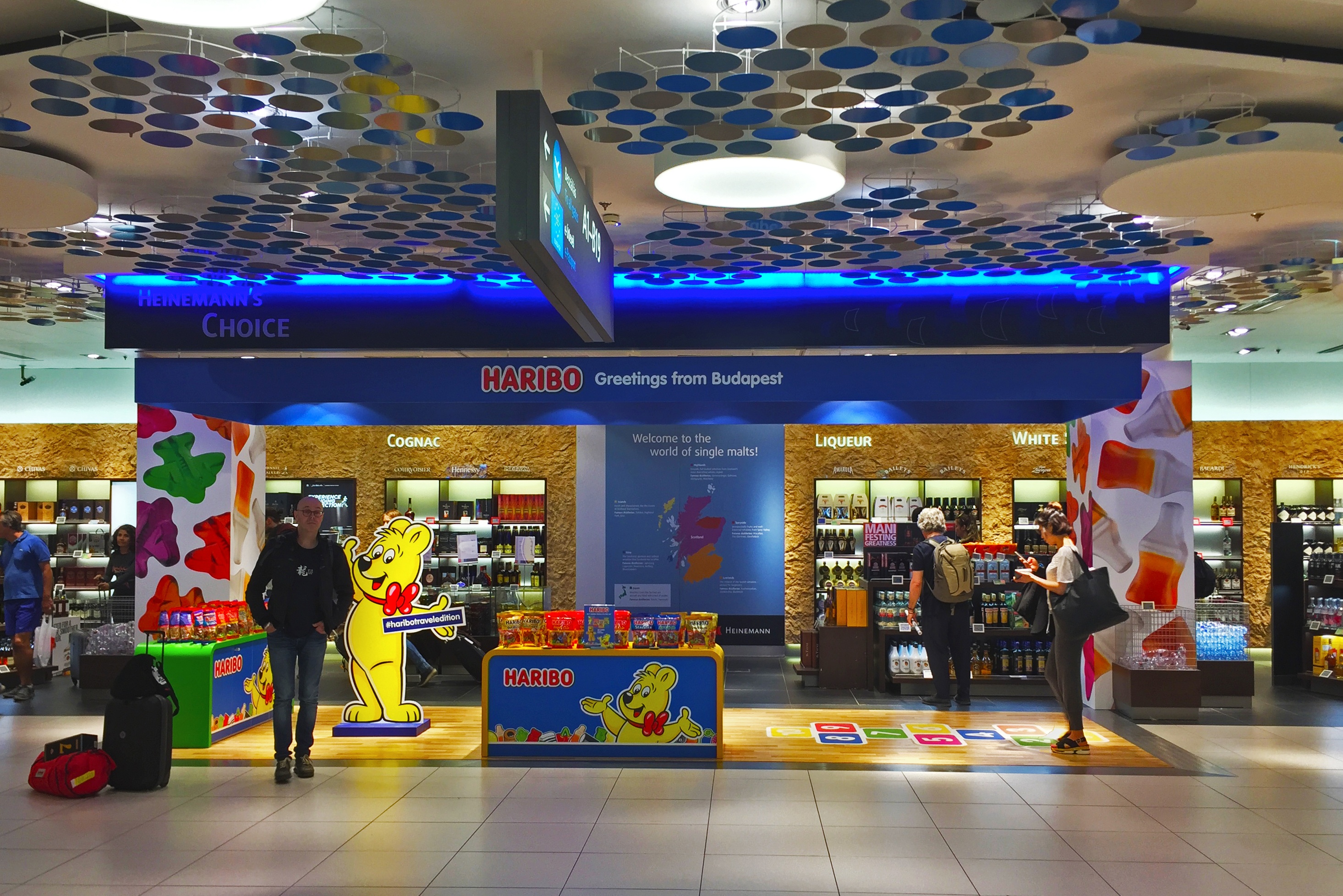 Haribo looks to stand out in airports with new display units