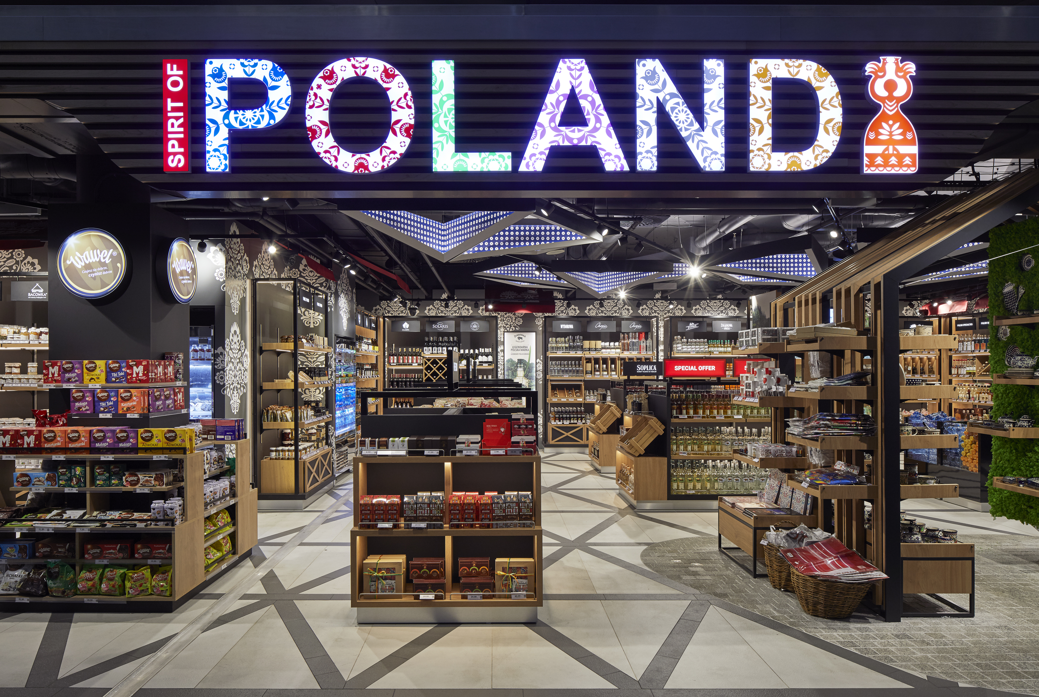 Sense of place prominent at Baltona’s 800sqm Wrocław Airport concession