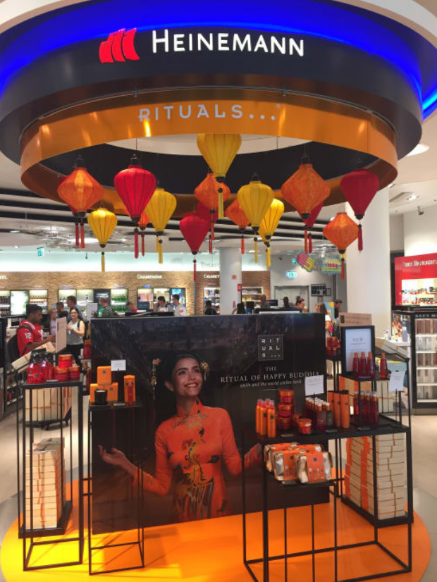 Rituals sees huge sales boost with Heinemann activation