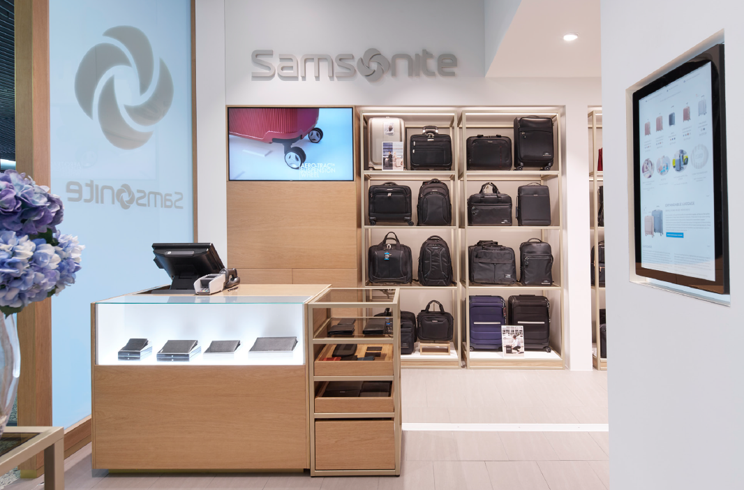 Samsonite unveils first Australian airport mono-brand store