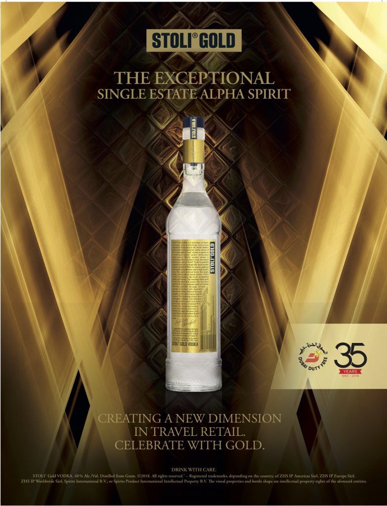 Stoli releases limited edition for Dubai Duty Free's anniversary