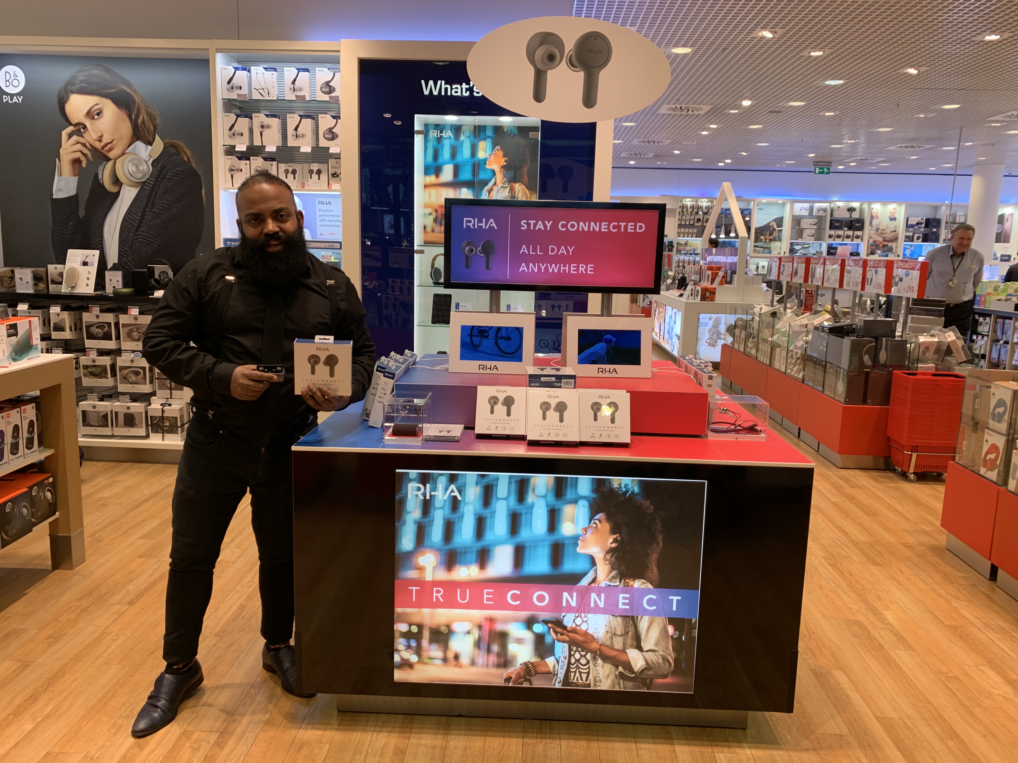 Capi campaign showcases RHA wireless earphones