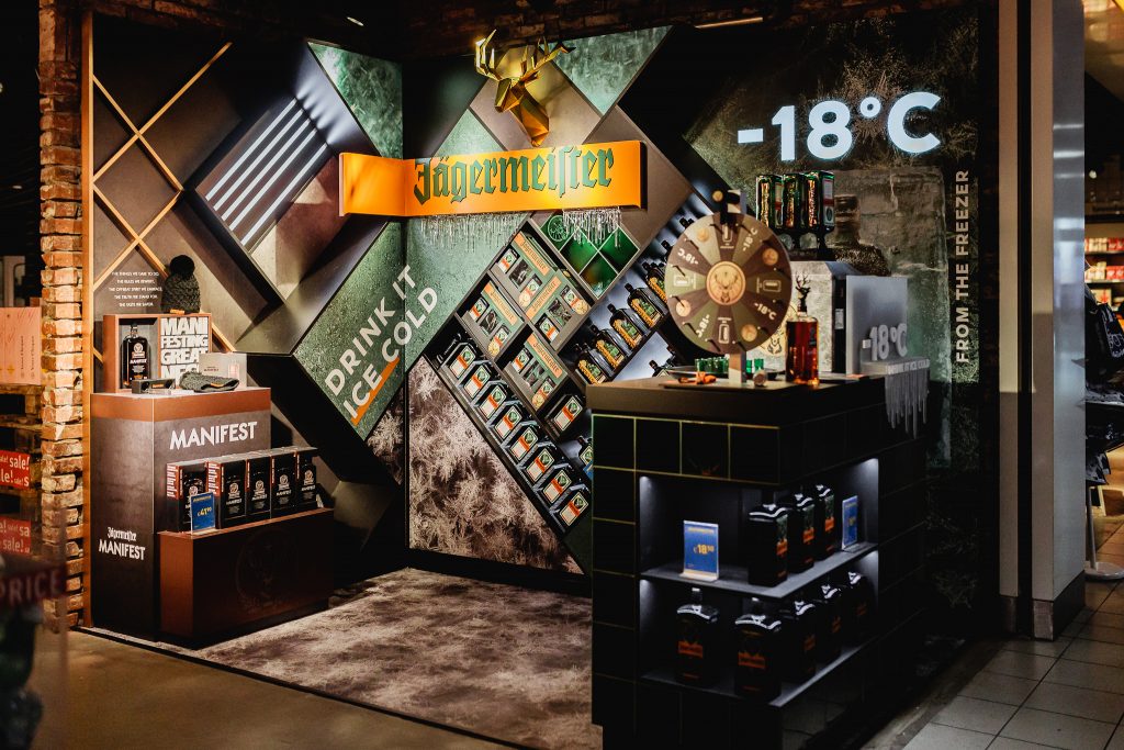 Jägermeister serves up an Ice Cold GTR activation at Amsterdam Schiphol