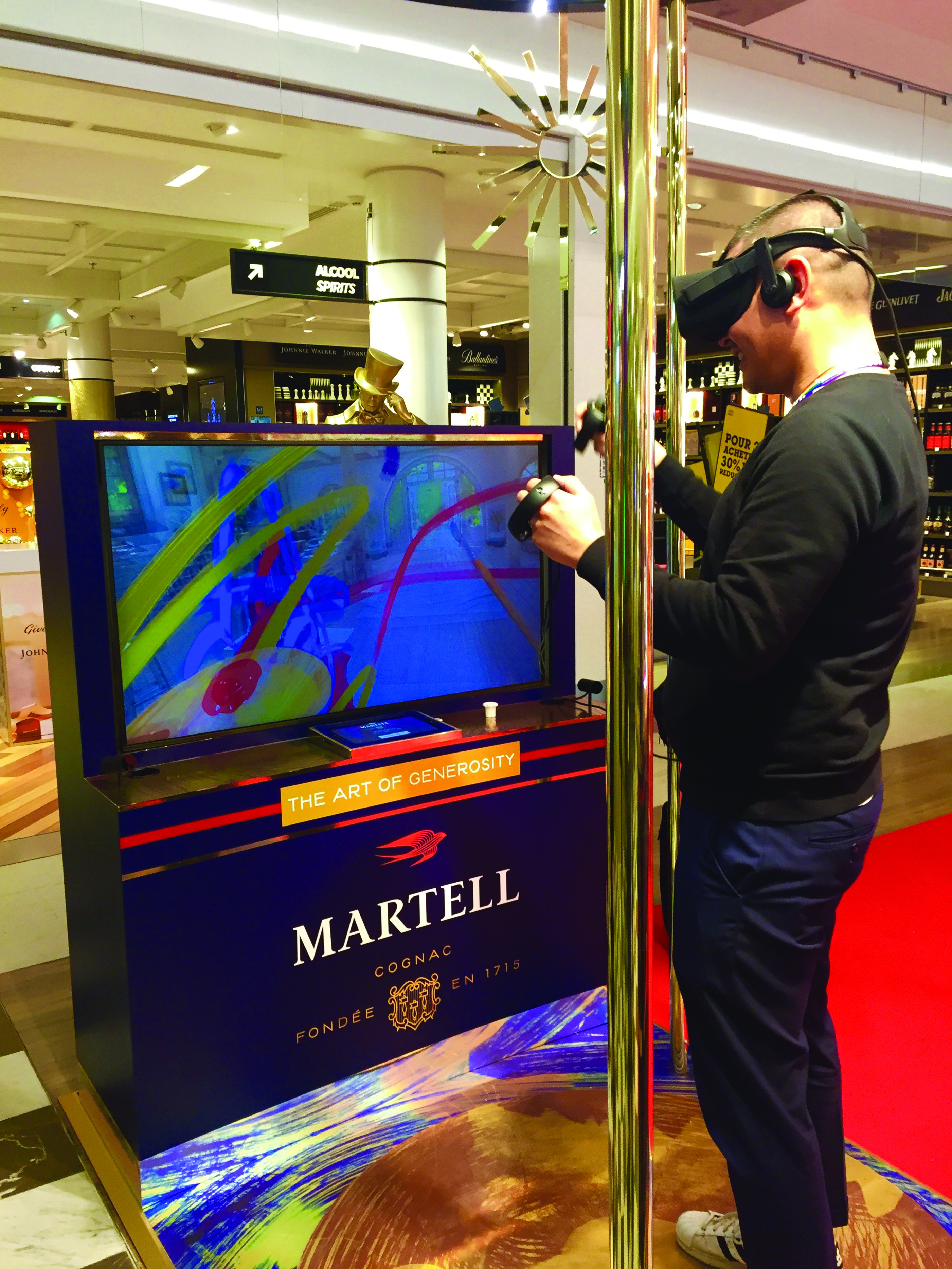 DFX: Martell Cordon Bleu Limited Edition digital installation