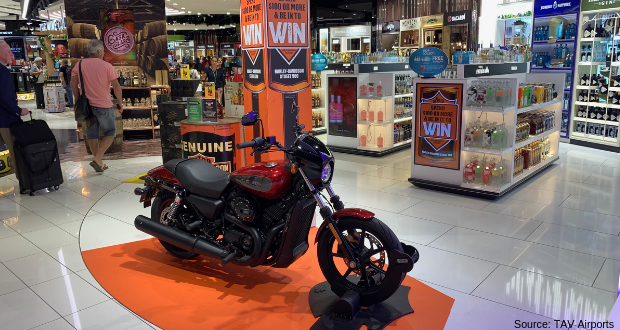 The Loop Duty Free makes shopper's Harley-Davidson dream come true