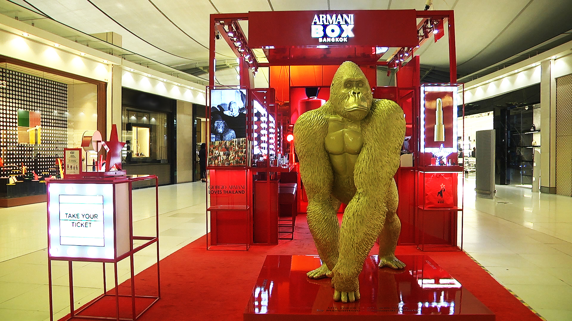Armani Box brings the red carpet to Bangkok Suvarnabhumi Airport