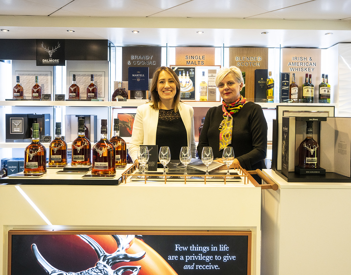 Harding Retail partners Cunard and The Dalmore for cruise trinity