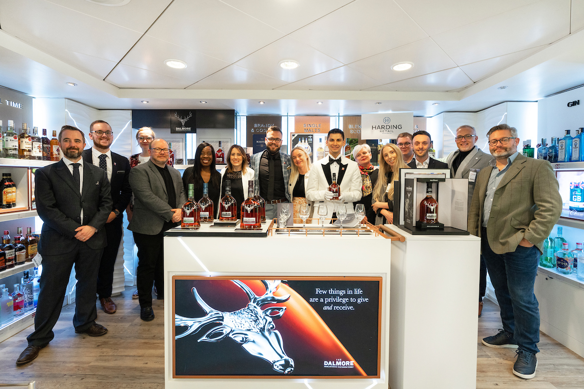 Harding Retail partners Cunard and The Dalmore for cruise trinity