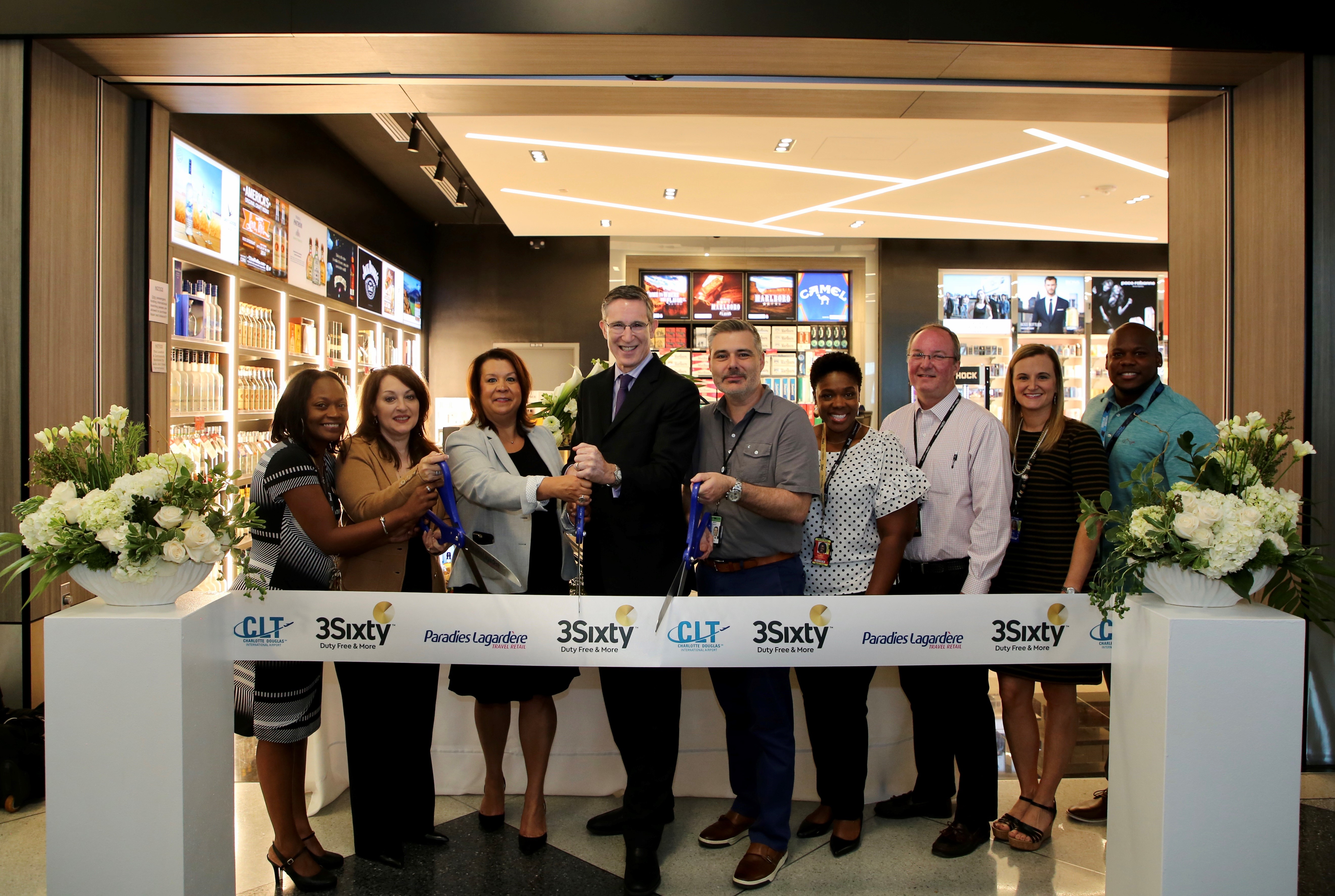 First 3Sixty rebranding unveiled at Charlotte Douglas Airport store