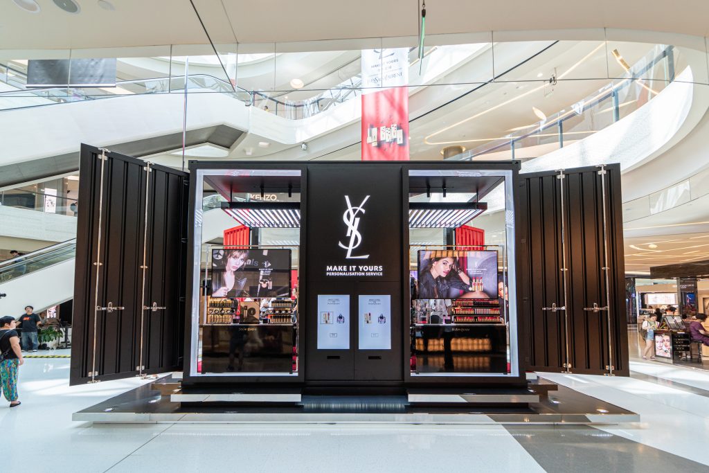 YSL Beauté offers indie rock and roll make-over at CDF Mall, Haitang Bay